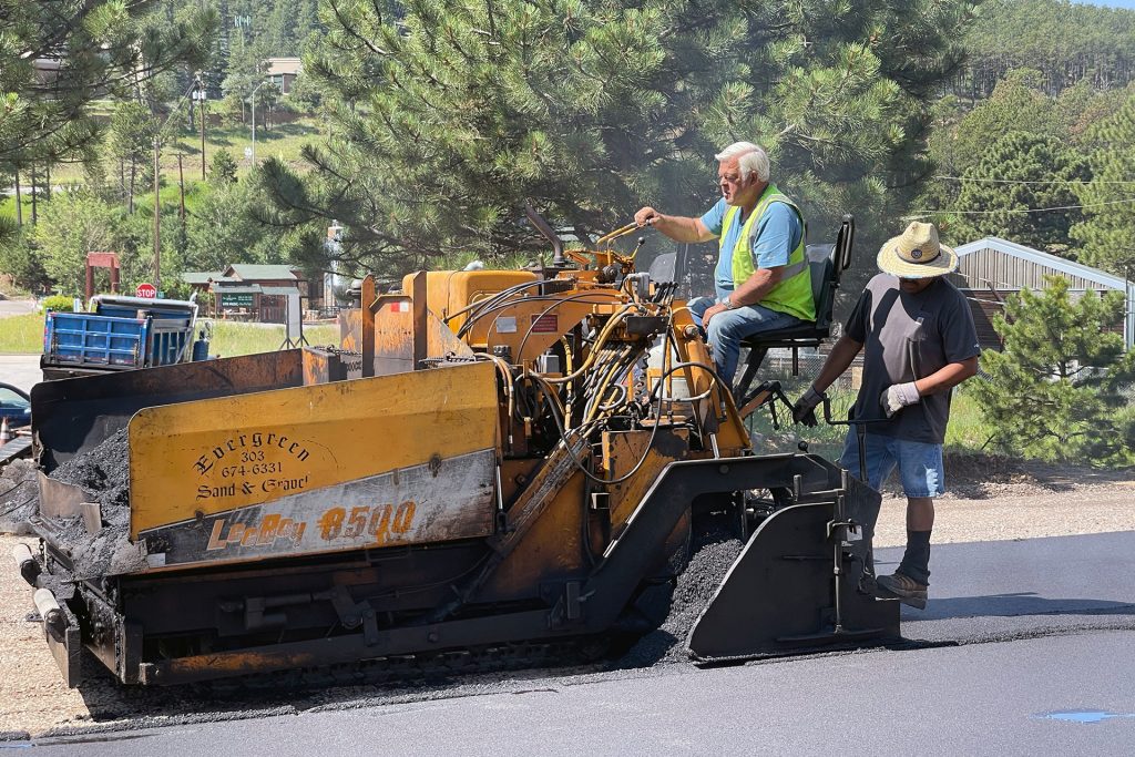 Asphalt Paving Evergreen Colorado. ES&G serving you since 1970